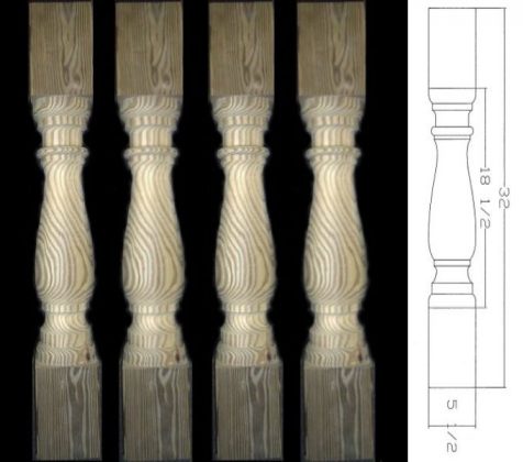 Victorian Baluster and Hand Woodworking- Teklowe Design